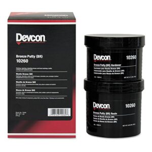 devcon 10260 bronze putty (br), 1 lb. tub