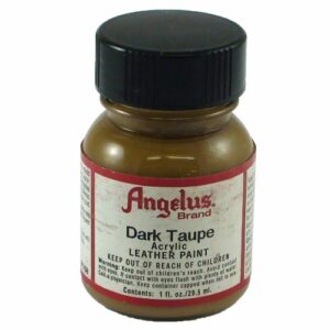 angelus dark taupe acrylic leather paint