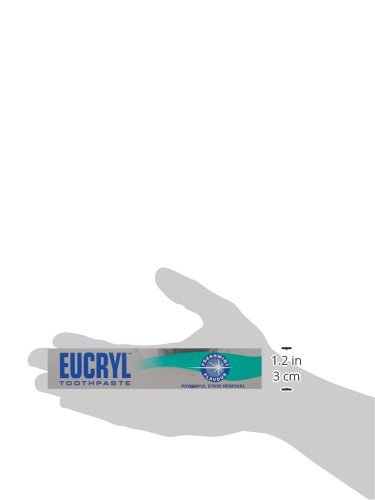 EUCRYL SMOKERS TOOTHPASTE FRESHMINT 50ML POWERFUL STAIN REMOVAL by Eucryl