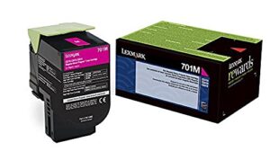 lexmark 70c10m0 magenta return program toner