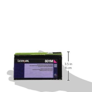 Lexmark 80C10M0 Magenta Return Program Toner