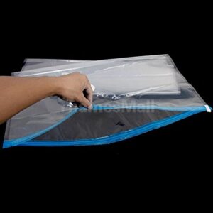 9 pack large vacuum seal storage bags - space saver saving storage bag