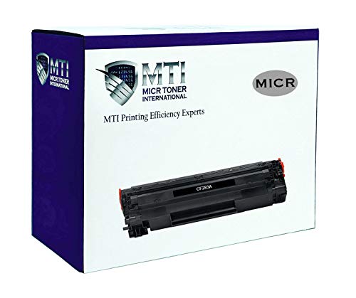 MICR Toner International Compatible Magnetic Ink Cartridge Replacement for HP 83A CF283A LaserJet Pro M201, MFP M125 M127 M225