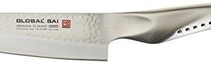 Global SAI-M03, SAI Santoku Knife, 5", Stainless Steel