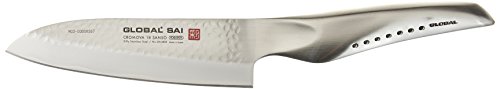 Global SAI-M03, SAI Santoku Knife, 5", Stainless Steel