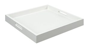 convenience concepts palm beach tray, white