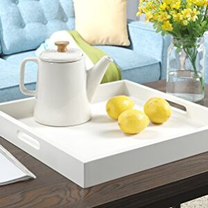 Convenience Concepts Palm Beach Tray, White