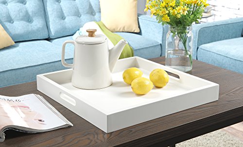 Convenience Concepts Palm Beach Tray, White