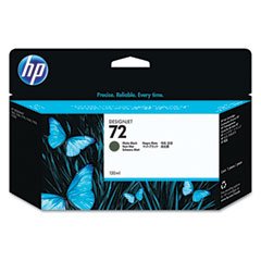 compatible hewlett packard no. 72 matte black inkjet cartridge (130 ml) (c9403a)