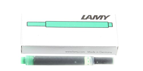 Lamy 5 Green Ink Cartridges