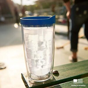 Tervis Marines Made in USA Double Walled Insulated Tumbler Travel Cup Keeps Drinks Cold & Hot, 16oz, The Few The Proud