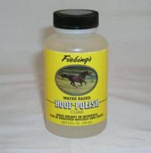 fiebing's hoof polish, clear