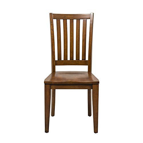 Liberty Furniture Industries Hampton Bay School House Chair, W19 x D18 x H39, Cherry