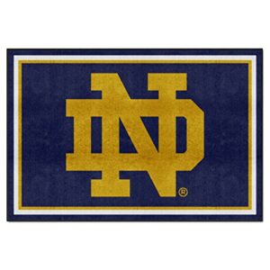 fanmats 6274 notre dame fighting irish nylon rug