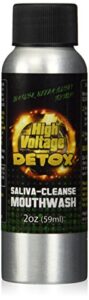 high voltage saliva cleanse detox mouthwash - 2 oz.