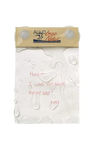 Aqua Love Notes Waterproof Notepad …