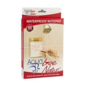 Aqua Love Notes Waterproof Notepad …