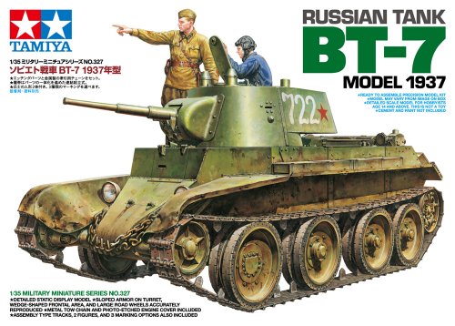 Tamiya Models Russian Tank BT-7 Model Kit