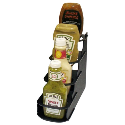 HZ-4-BOTTLE by PPM: Condiment Rack for Heinz Upside Down Bottles