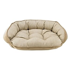 bowsers crescent bed, medium, flax