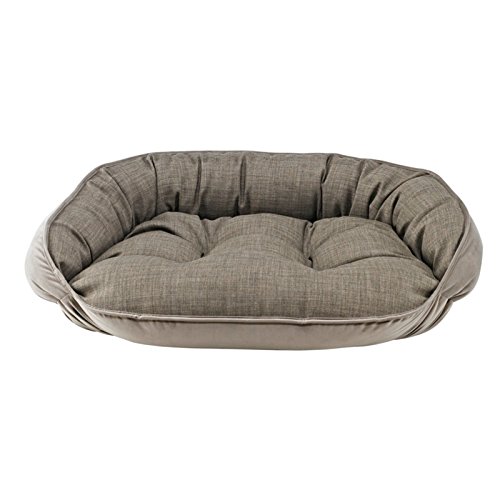 Bowsers Crescent Bed, Medium, Flax