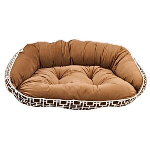 Bowsers Crescent Bed, Medium, Flax