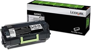 lexmark 52d0x0g return program extra high-yield toner, 45,000 page-yield, black