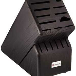 WÜSTHOF 17-Slot Black Knife Storage Block