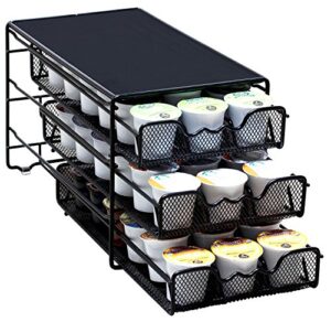 decobros 3 tier drawer storage holder 54 keurig k-cup coffee pod.