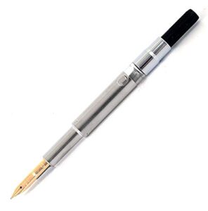 pilot namiki vanishing point nib/neck/converter set, 18k gold, medium