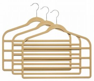 slim-line camel multi pant hangers