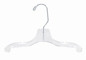 only hangers 10" baby plastic top hanger [ bundle of 25 ]