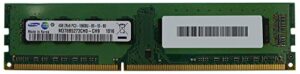 samsung 4gb pc3-10600 ddr3- 1333mhz non-ecc unbuffered cl9 240-pin m378b5273ch0-ch9