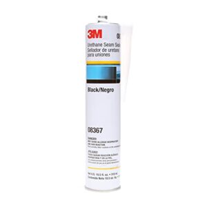 3m urethane seam sealer, 08367, black color, high solids, permanently flexible, 310 ml/10.5 fl oz cartridge