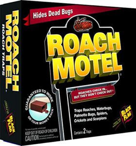 black flag roach motel traps, 2-count, 1-pack