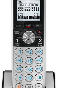 AT&T (TL88102) Dect 6.0 1-Handset 2-Line Landline Telephone Bundle with 3 Handsets and Dual Caller ID/Call Waiting