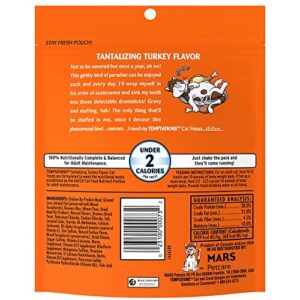 TEMPTATIONS Classic Treats for Cats Tantalizing Turkey Flavor 6.3 Ounces (Pack of 10)