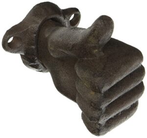 abbott collection dark brown thumbs up wall hook