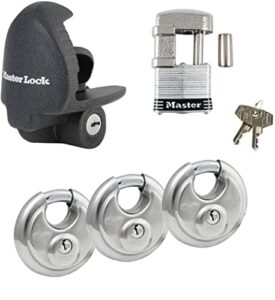 master lock - 5 trailer locks keyed alike #5ka-37940-37