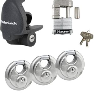 Master Lock - 5 Trailer Locks Keyed Alike #5KA-37940-37