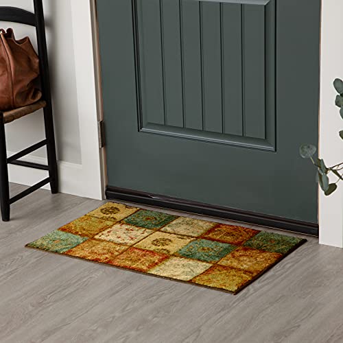 Mohawk Home Free Flow Artifact Panel Patchwork Accent Area Rug, 1'8"x2'10", Multi