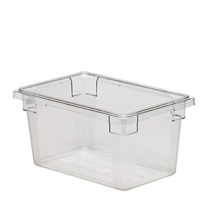 cambro 12189cw-135 camwear 4.75 gallon food storage box (pack of 6)