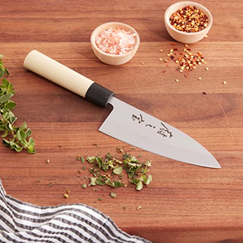 Mercer Culinary Asian Collection Deba Knife with NSF Handle