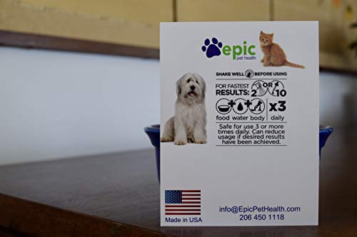 Skin - Natural, Electrolyte, Odorless Pet Supplement That Relieves Itchy, Flaky Skin Unscented Safe for All Animals Apply to Body, Food & Water Made in The USA (Dropper 1 Oz)