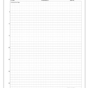 BookFactory Carbonless Student Lab Notebook - 50 Sets of Pages (8.5" X 11") (Duplicator) - Scientific Grid Pages, Durable Translucent Cover, Wire-O Binding (LAB-050-7GW-D (Student))