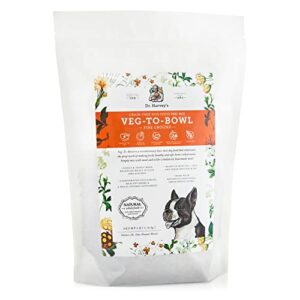 dr. harvey's veg-to-bowl fine ground dog food, human grade dehydrated base mix for dogs, grain free holistic mix for small dogs (3 pounds)