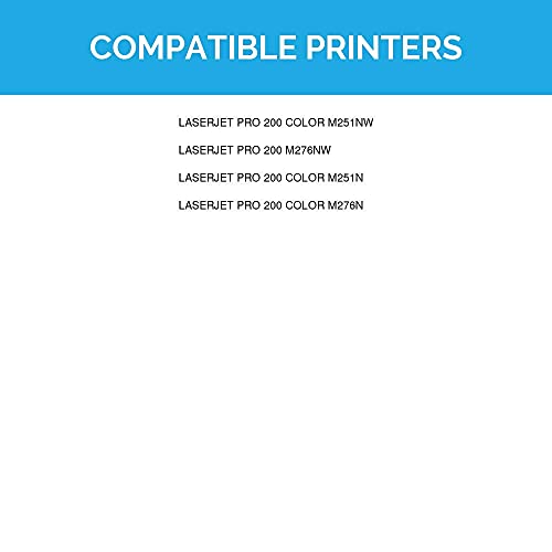 LD Remanufactured Toner Cartridge Replacement for HP 131A CF211A (Cyan)