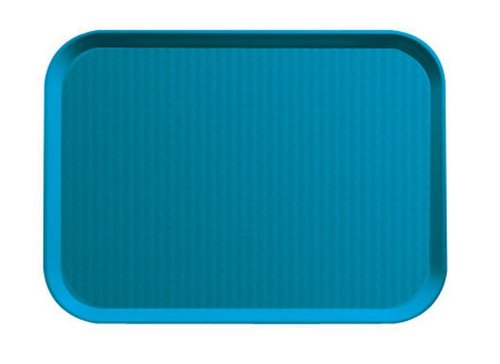 Cambro (1216FF-414) Polypropylene Fast Food Tray, 11-7/8 by 16-1/8-Inch, Blue [Case of 24]