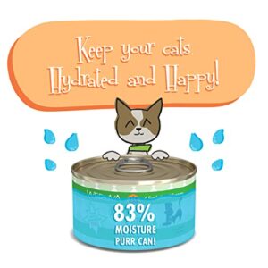 Weruva Cats in The Kitchen, Lamb Burger-ini with Lamb Au Jus Cat Food, 3.2oz Can (Pack of 24)