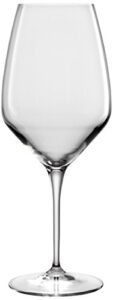 luigi bormioli atelier cabernet/merlot wine glass, 23-3/4-ounce, clear, 6 count (pack of 1)